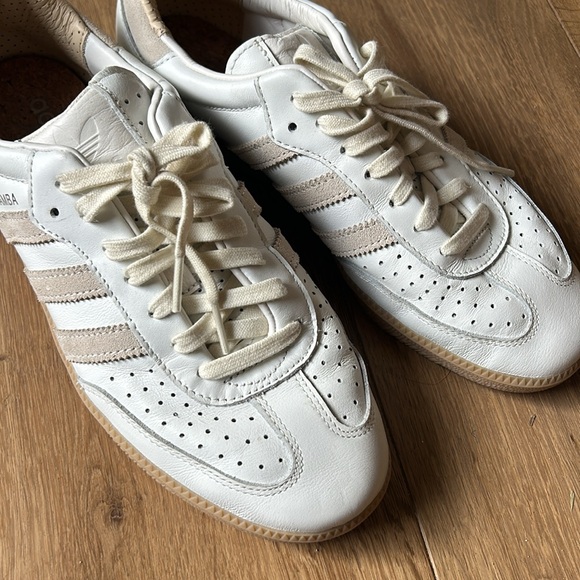 adidas | Shoes | Adidas Samba White Leather | Poshmark